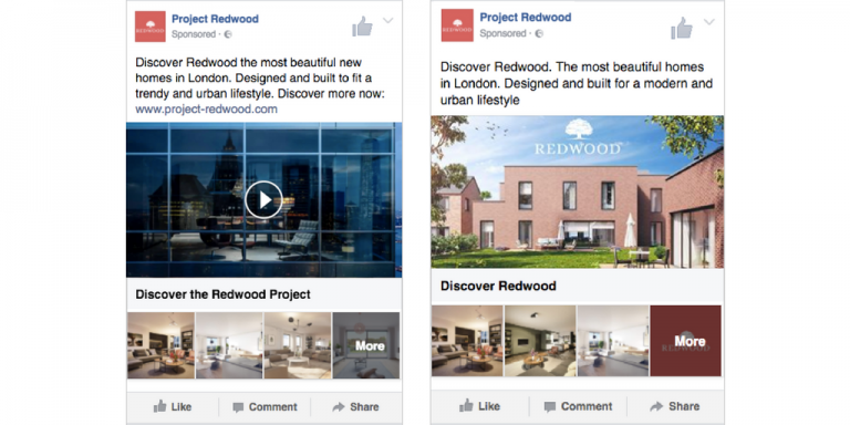 Facebook carousel ad samples - Denver Website Design