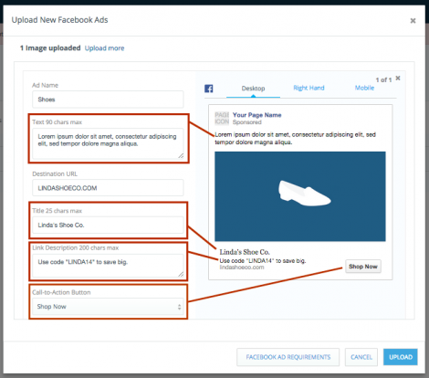 Facebook carousel ad samples - Denver Website Design